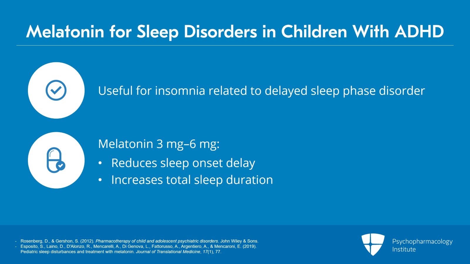 Potential Indications of Melatonin and Secretin in Children and ...